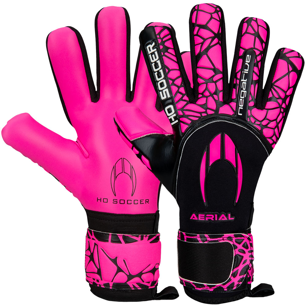 Just Keepers Ltd - 515238J HO Soccer Aerial III Negative Junior Goalkeeper Gloves Pink